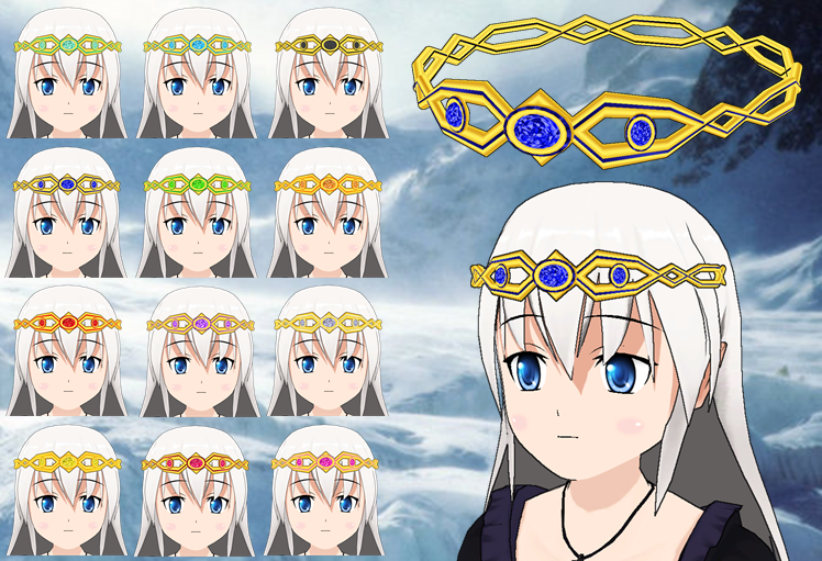 Northern Princess Crown pack by Daiger1975 on DeviantArt