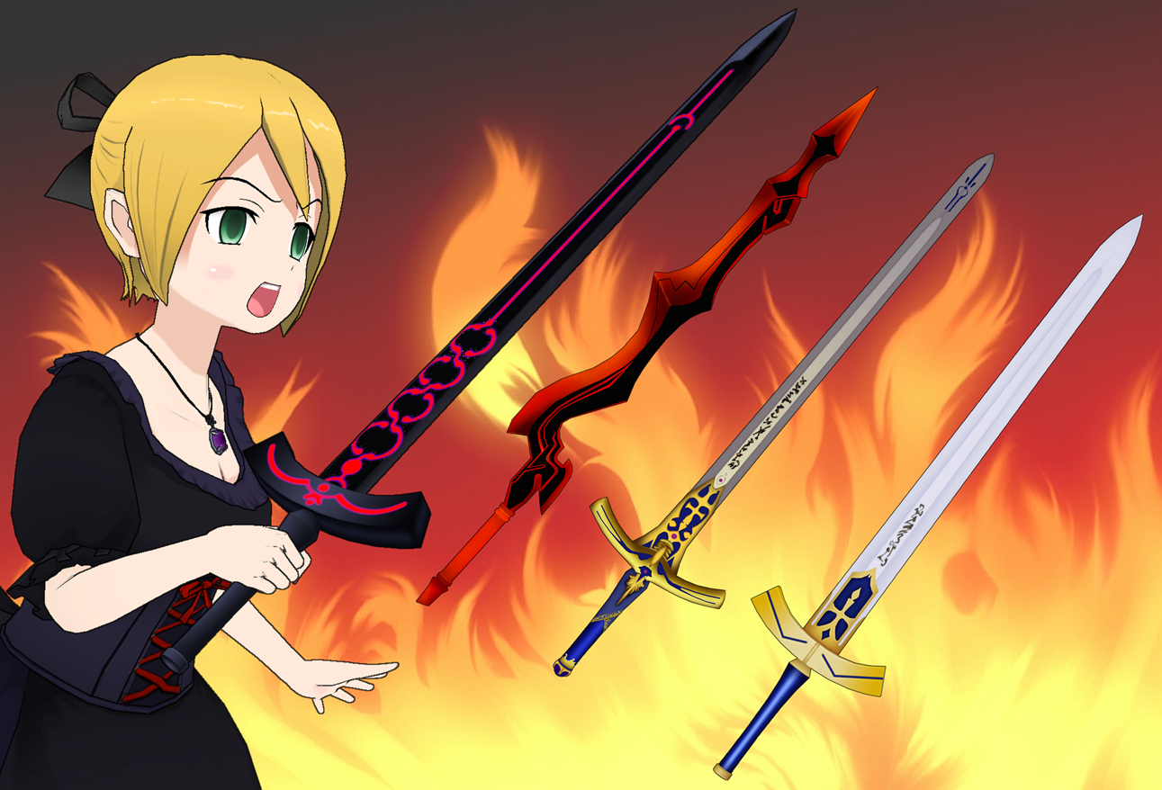 Saber Swords pack by Daiger1975 on DeviantArt