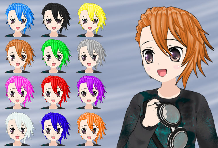 Cyclone Hair pack by Daiger1975 on DeviantArt