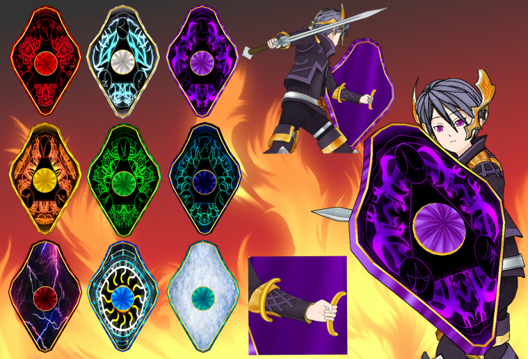 Elemental Shield pack by Daiger1975 on DeviantArt