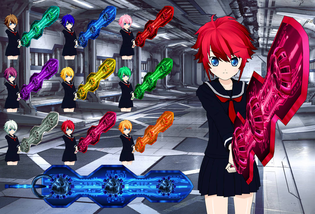 Cyber Buster Sword pack by Daiger1975 on DeviantArt