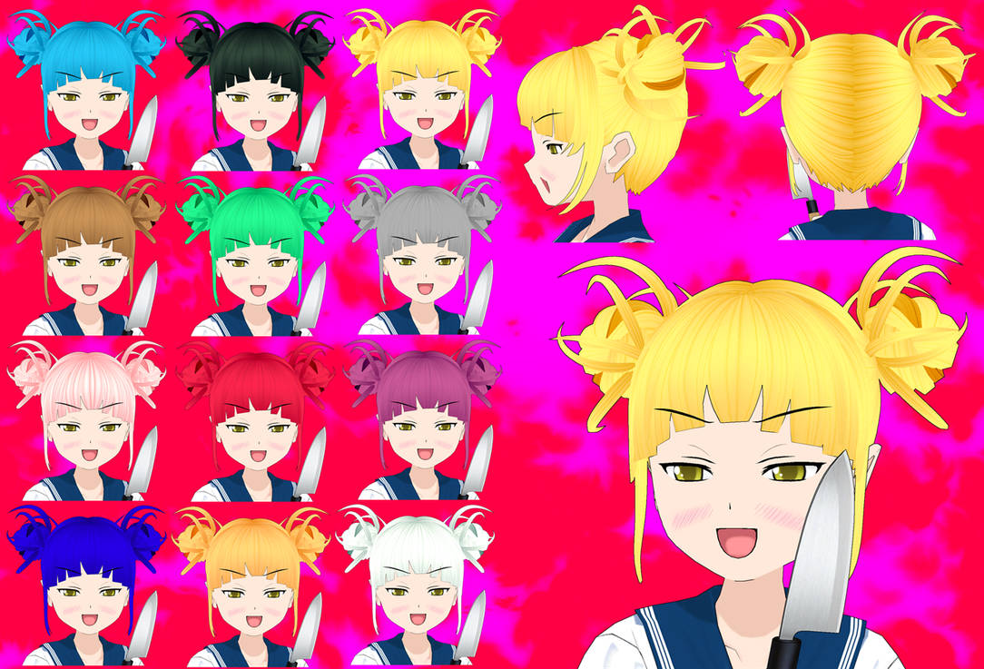 Himiko Hair pack by Daiger1975 on DeviantArt