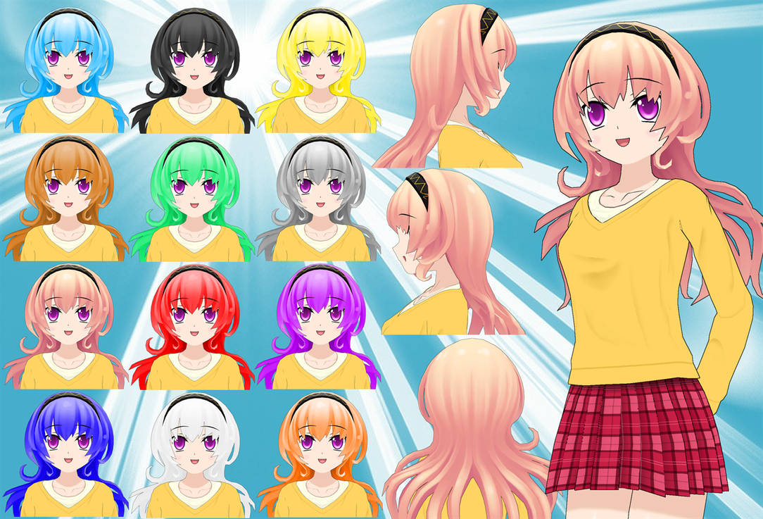 Compa Long Hair pack by Daiger1975 on DeviantArt