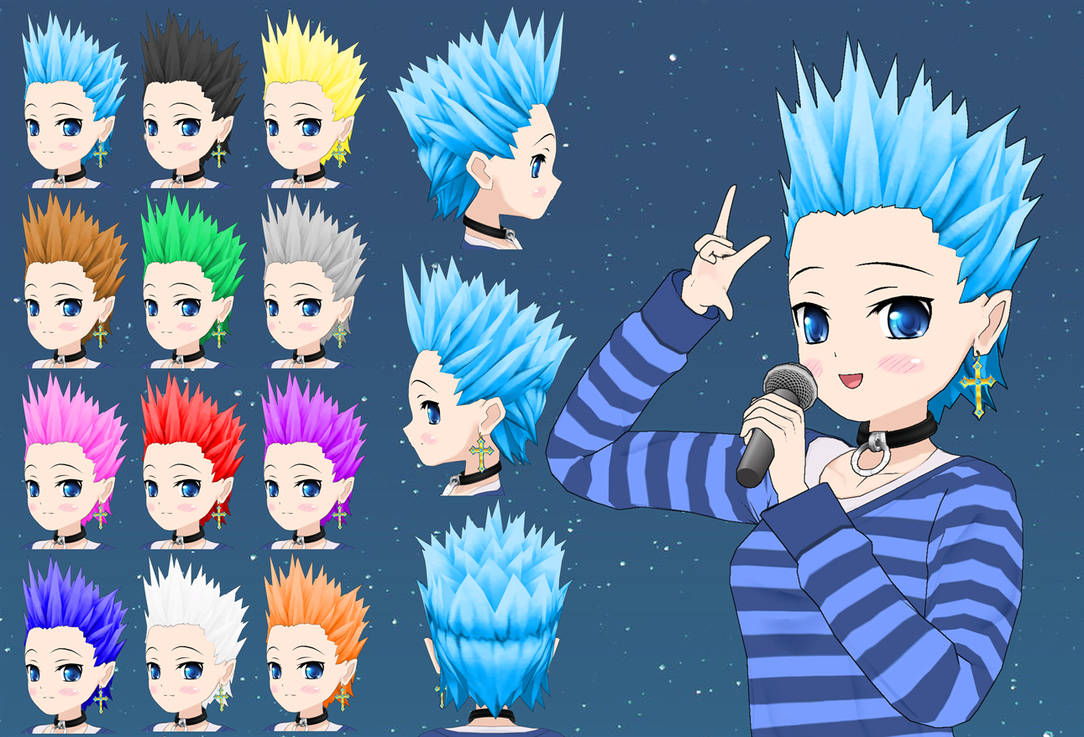 Punk hair pack by Daiger1975 on DeviantArt