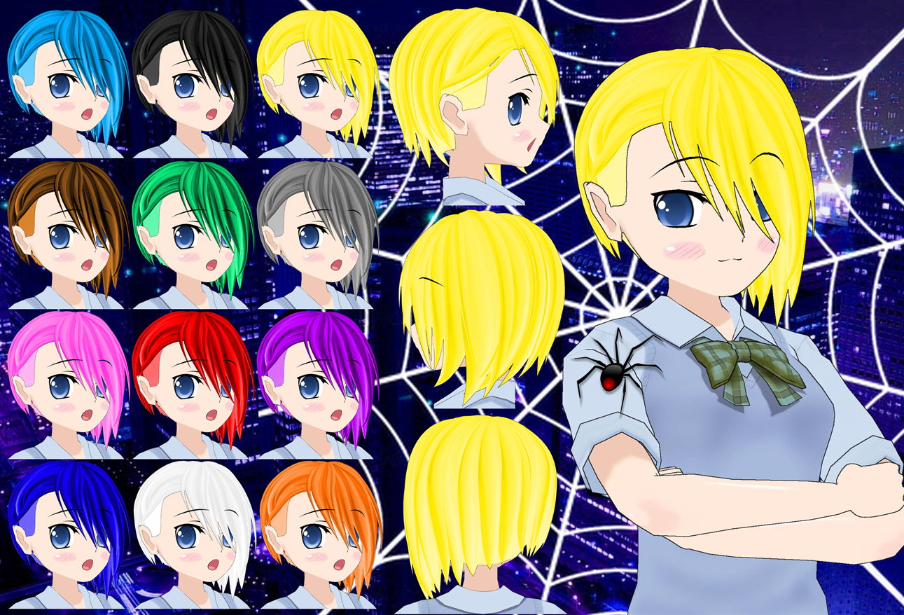 Gwen Hair pack by Daiger1975 on DeviantArt