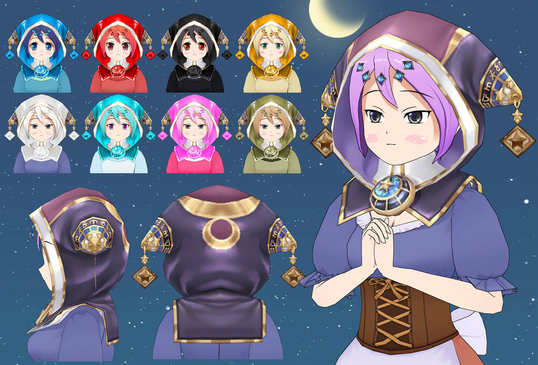 Moon Priestess Hood pack by Daiger1975 on DeviantArt
