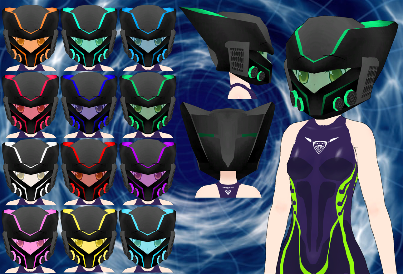 Cyber helmet pack by Daiger1975 on DeviantArt