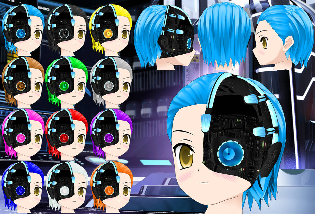 Android Girl Head pack by Daiger1975 on DeviantArt