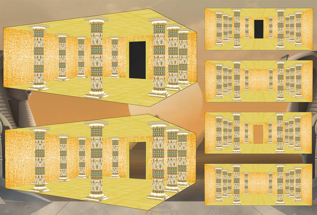 Egypt Temple Room pack by Daiger1975 on DeviantArt