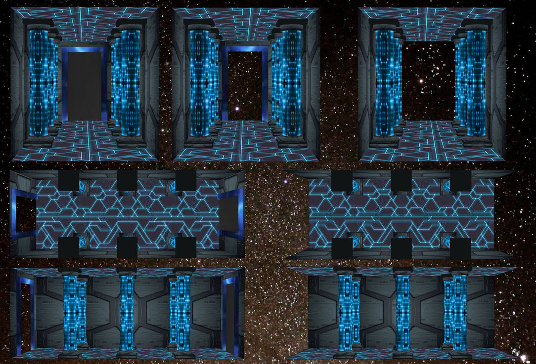 Sci-fi Temple Hallway pack by Daiger1975 on DeviantArt