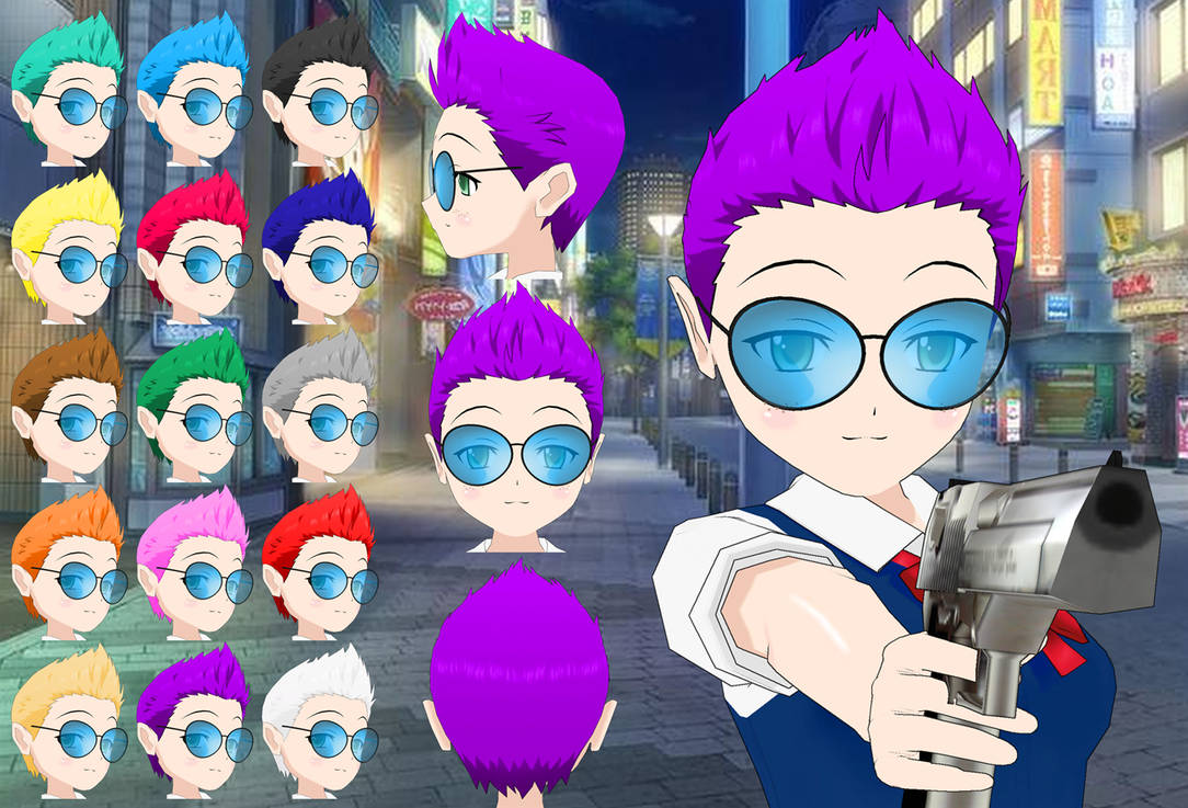 Hokuto Hair pack by Daiger1975 on DeviantArt