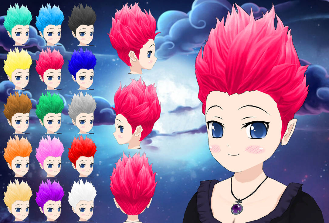 Amber Hair pack by Daiger1975 on DeviantArt