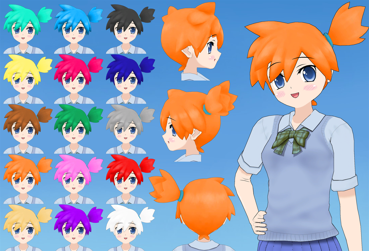 Misty Maven Blue Hair