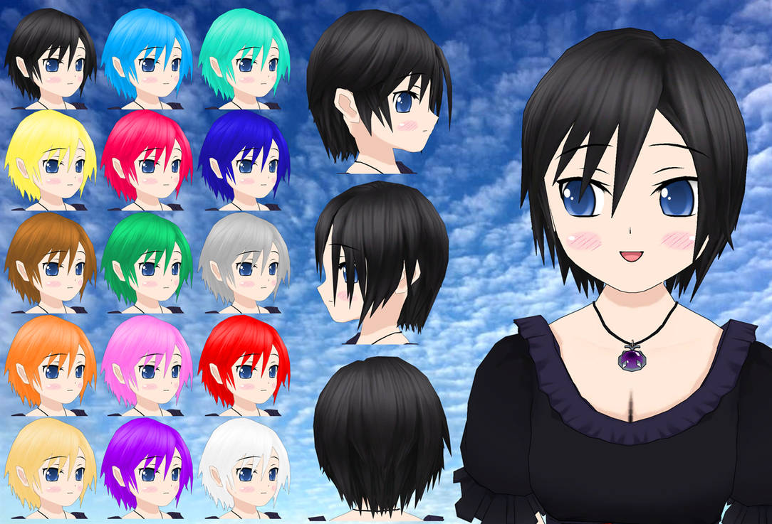 Xion hair pack by Daiger1975 on DeviantArt