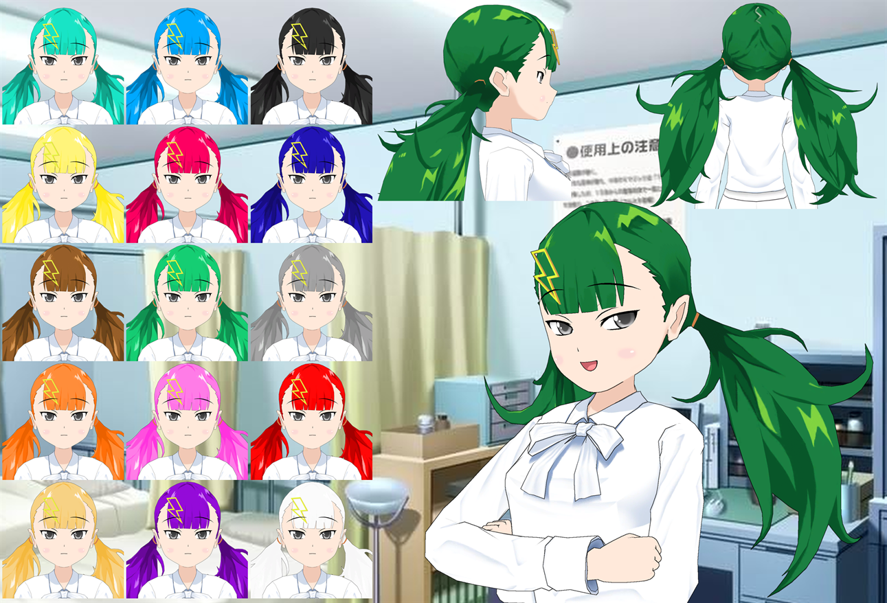 Togoku Hair pack by Daiger1975 on DeviantArt
