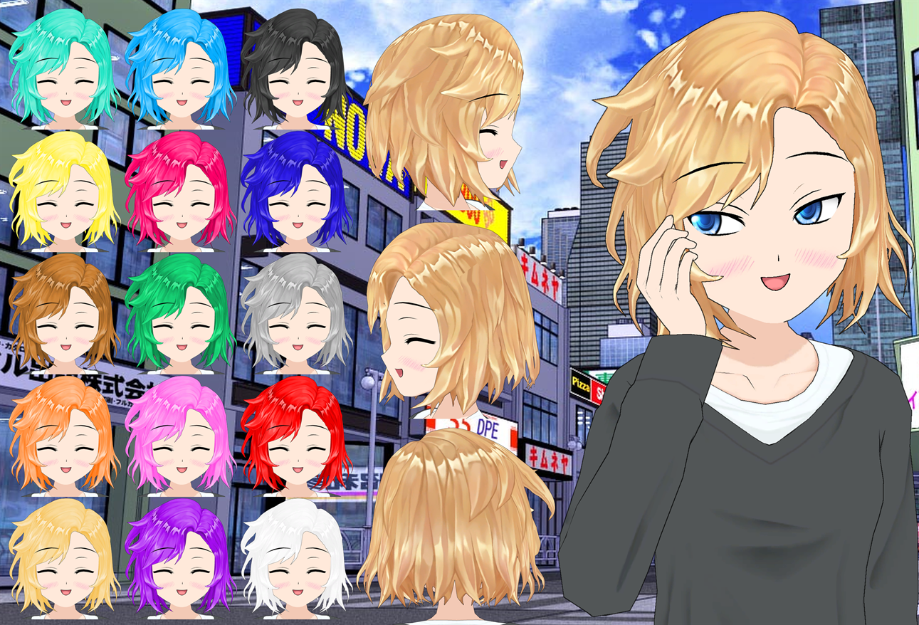 Demia Hair pack by Daiger1975 on DeviantArt