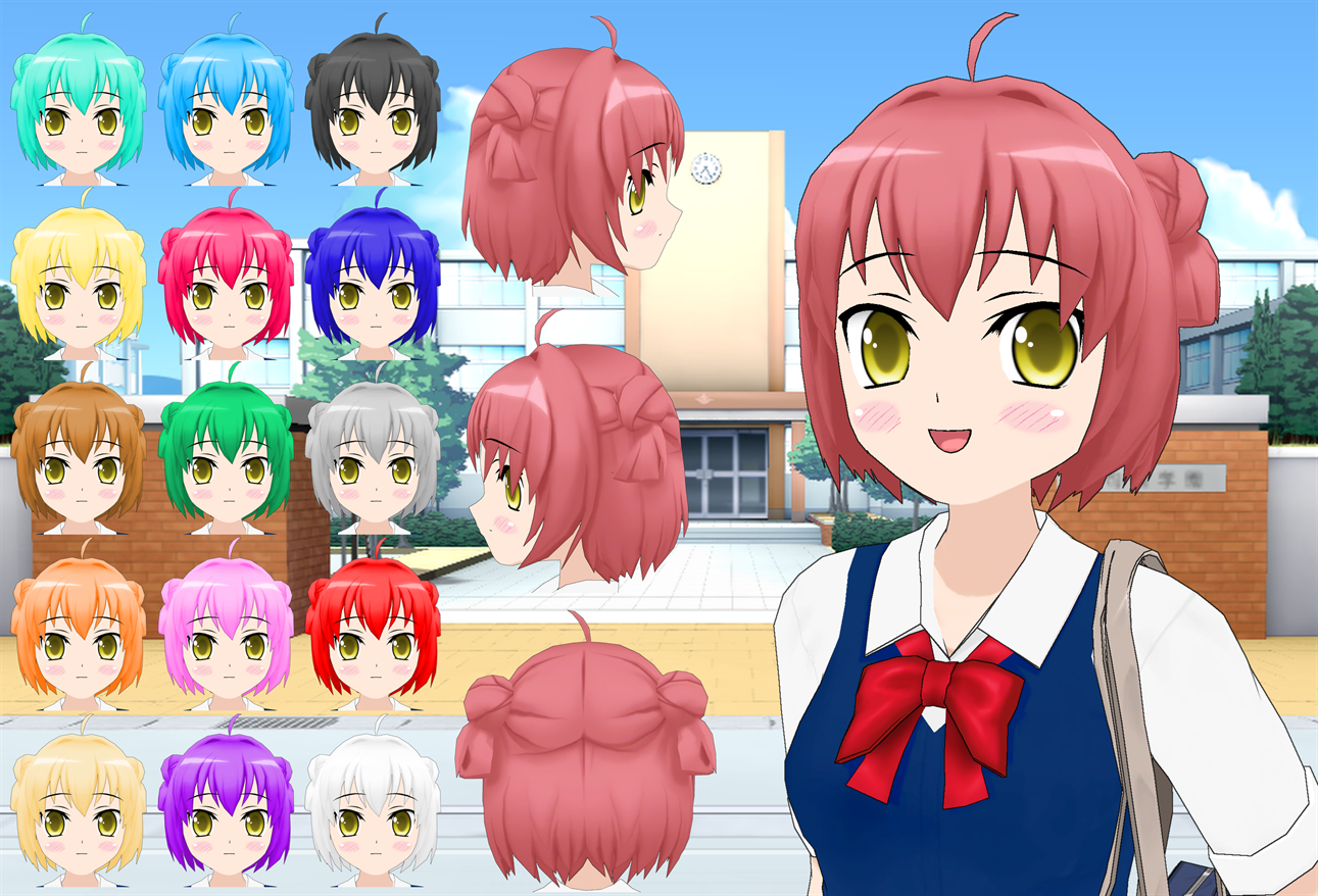 Akari Akaza Hair pack by Daiger1975 on DeviantArt
