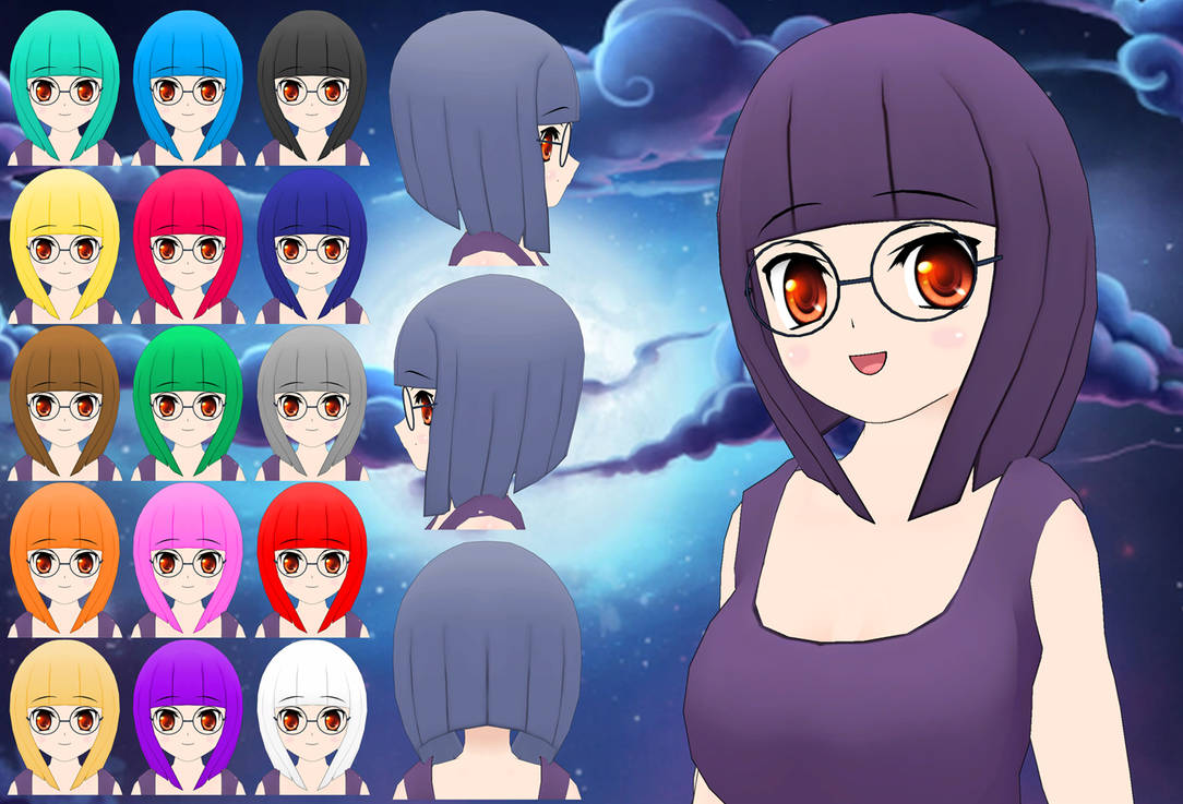 Shauntal Hair pack by Daiger1975 on DeviantArt