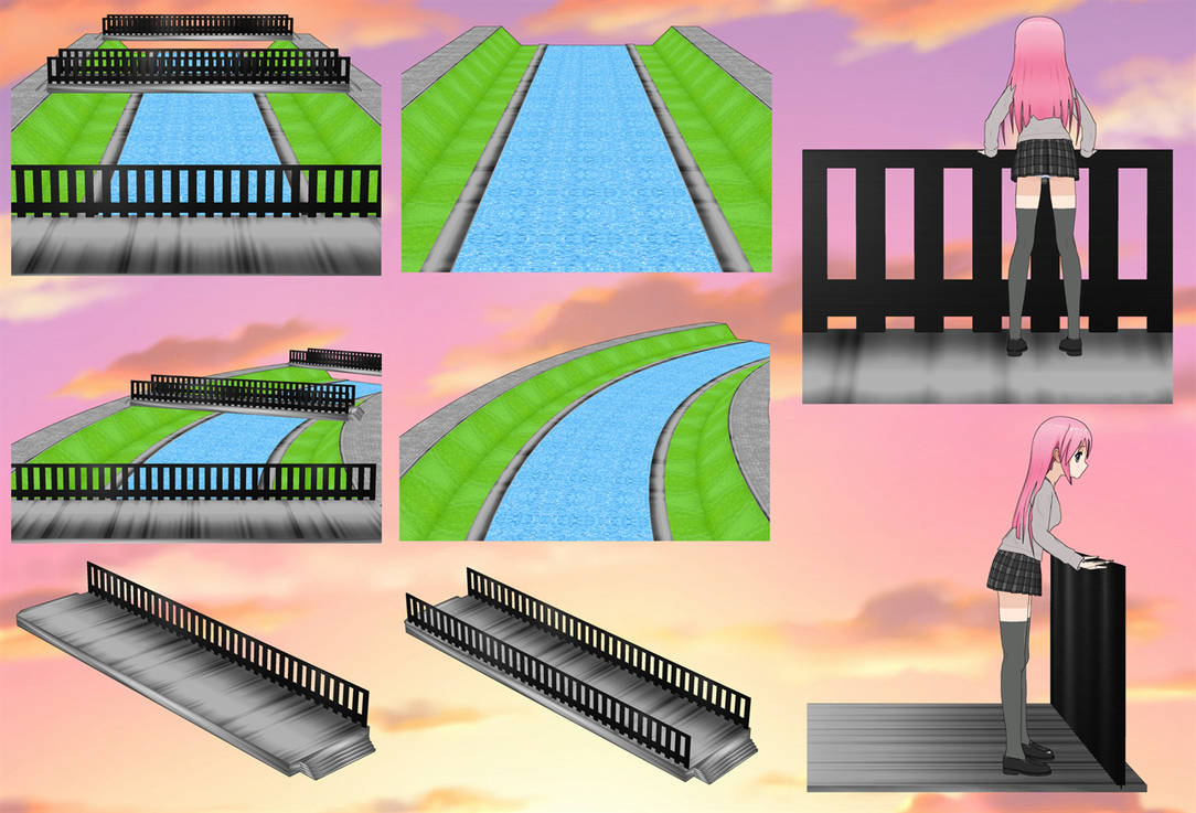 River Bridge 3D stage pack by Daiger1975 on DeviantArt