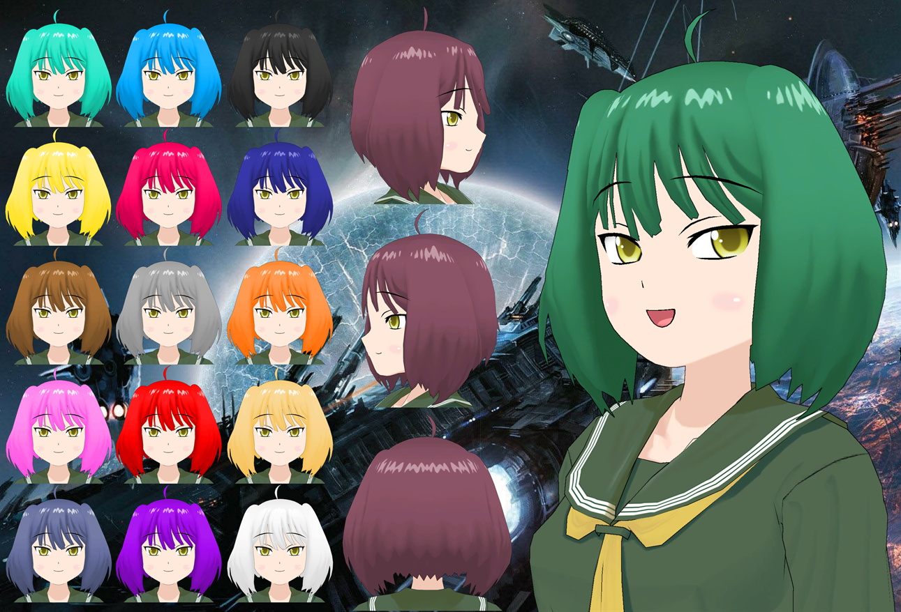 Ranka Lee Hair pack by Daiger1975 on DeviantArt