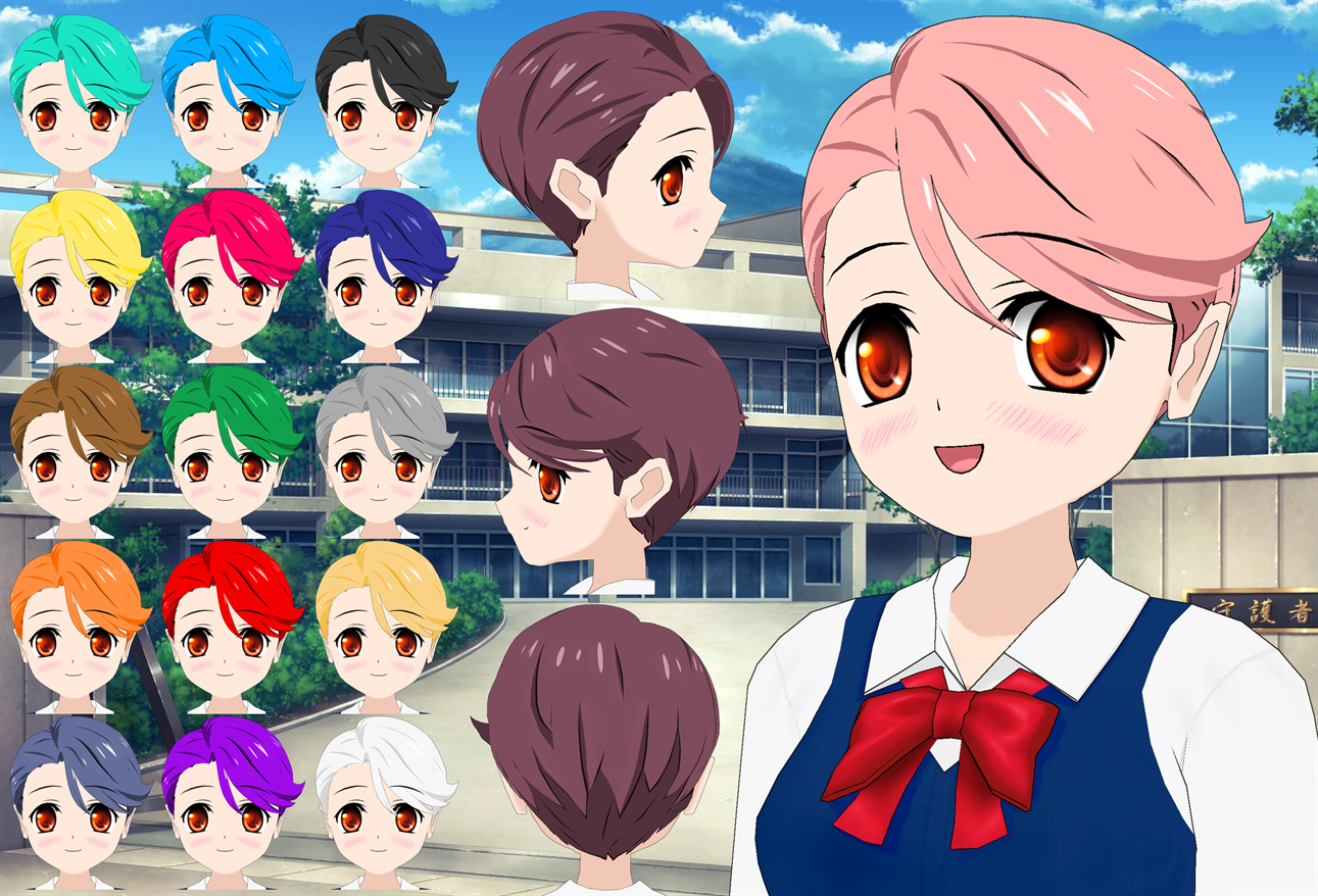 Gil Thunder Short Hair pack by Daiger1975 on DeviantArt
