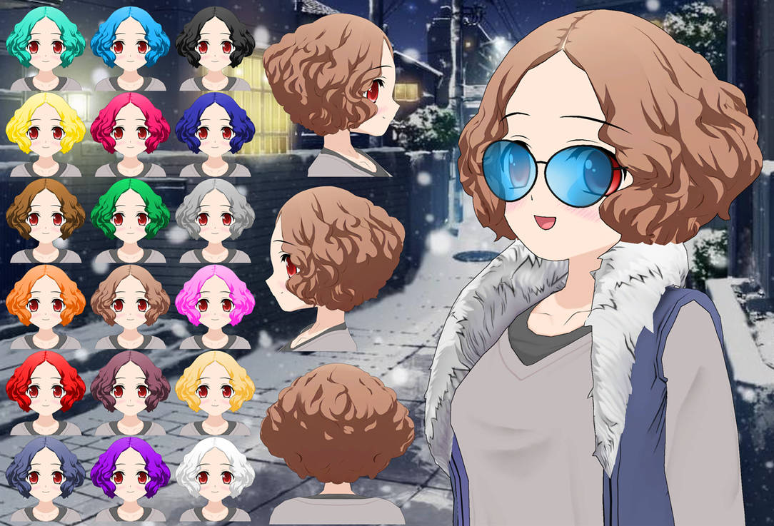Haru Okumura Hair pack by Daiger1975 on DeviantArt