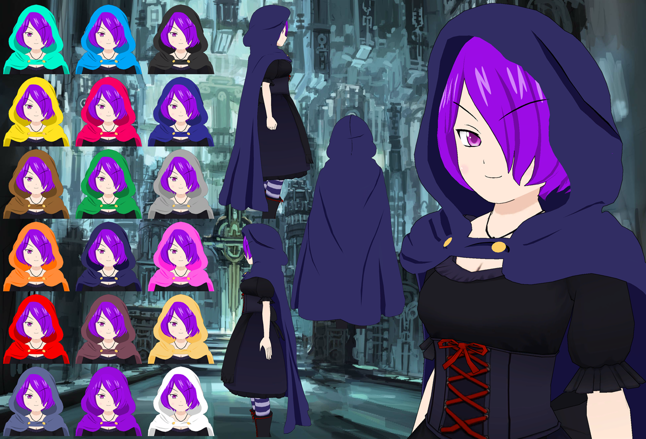 Hooded Cape pack by Daiger1975 on DeviantArt