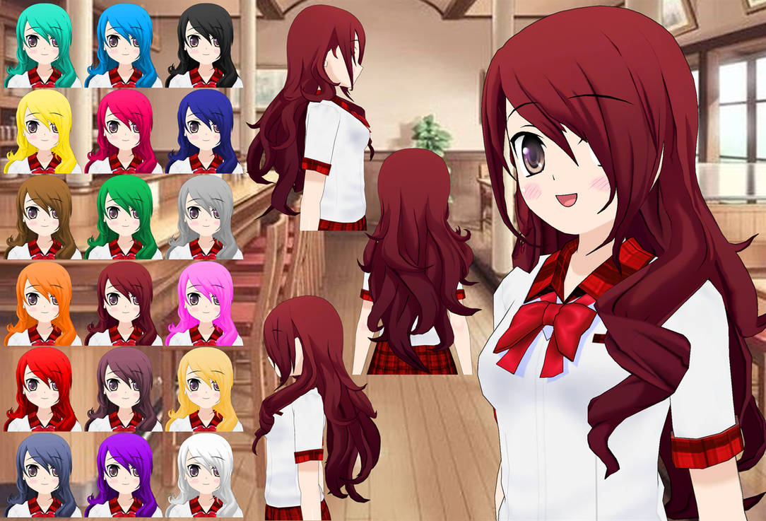 Mitsuru Kirijo Hair pack by Daiger1975 on DeviantArt