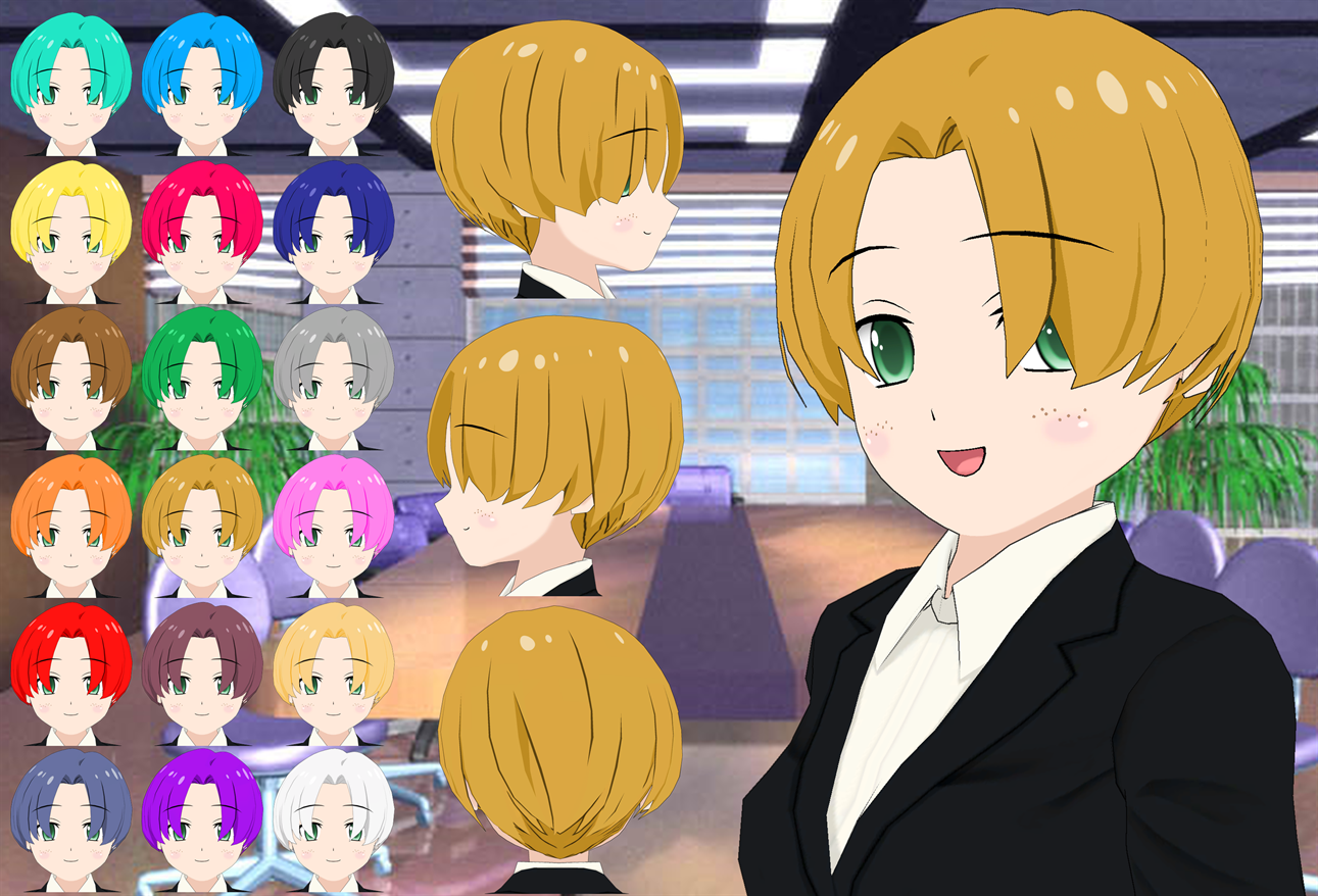 NPC Zeal Hair pack by Daiger1975 on DeviantArt