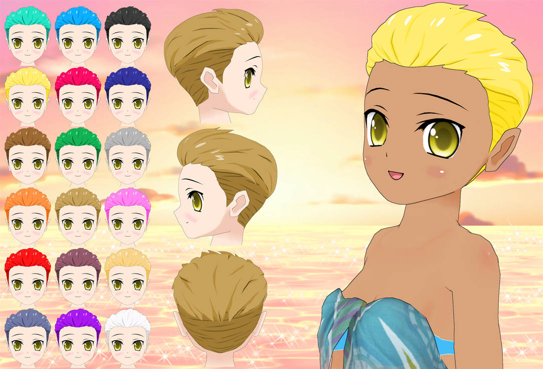 Alioni Slicked Back Hair pack by Daiger1975 on DeviantArt