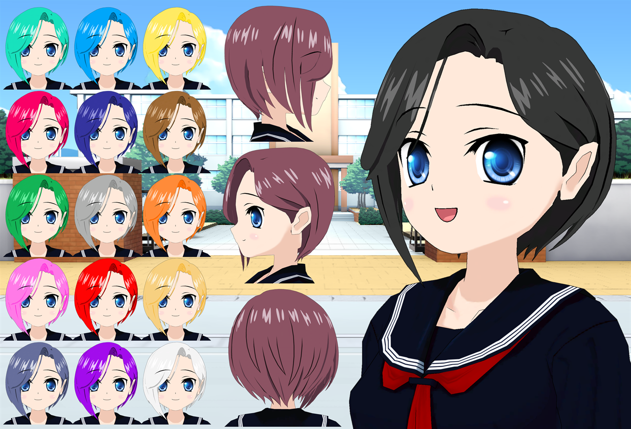 Guila Short Hair pack by Daiger1975 on DeviantArt