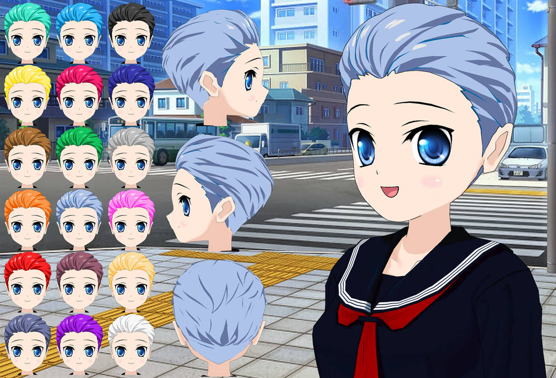 Bellion Slicked Back Hair pack by Daiger1975 on DeviantArt