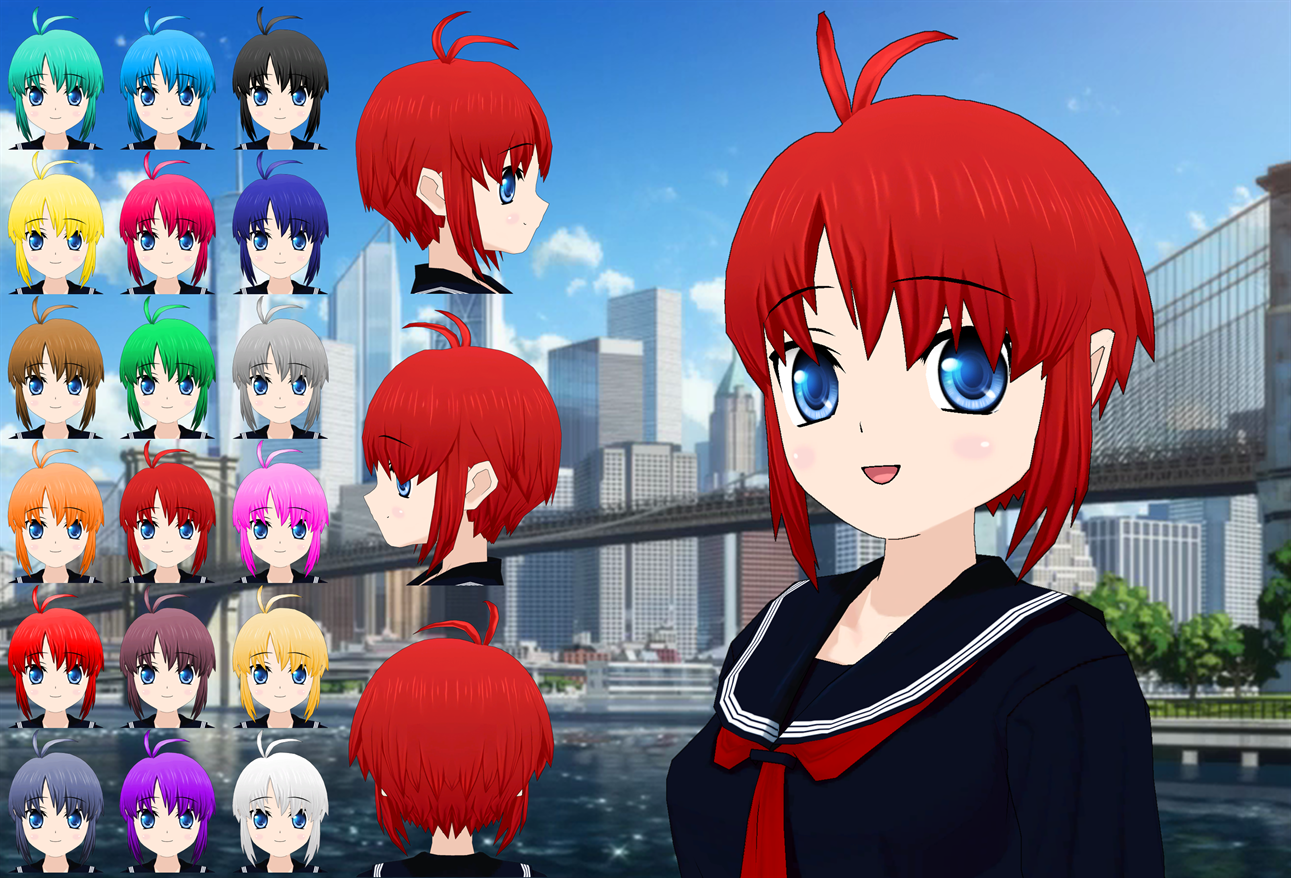 Mao Hair pack by Daiger1975 on DeviantArt
