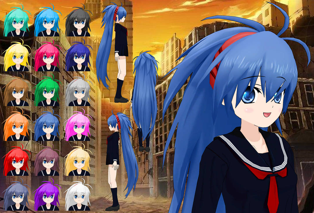 Celsius Long Hair pack by Daiger1975 on DeviantArt