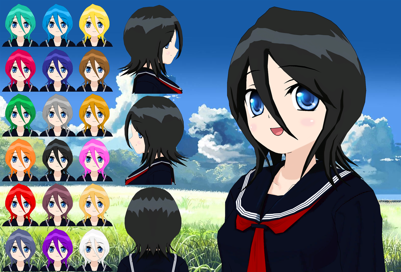 Rukia Kuchiki Hair pack by Daiger1975 on DeviantArt