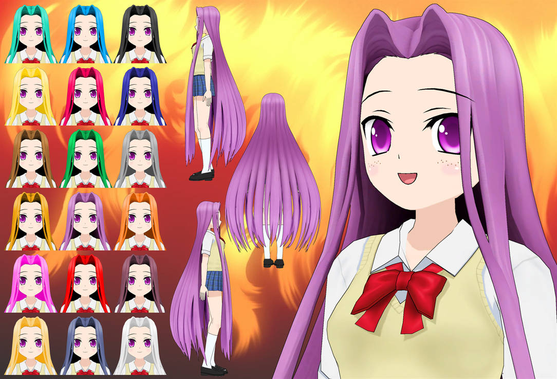 Medusa Rider Hair pack by Daiger1975 on DeviantArt