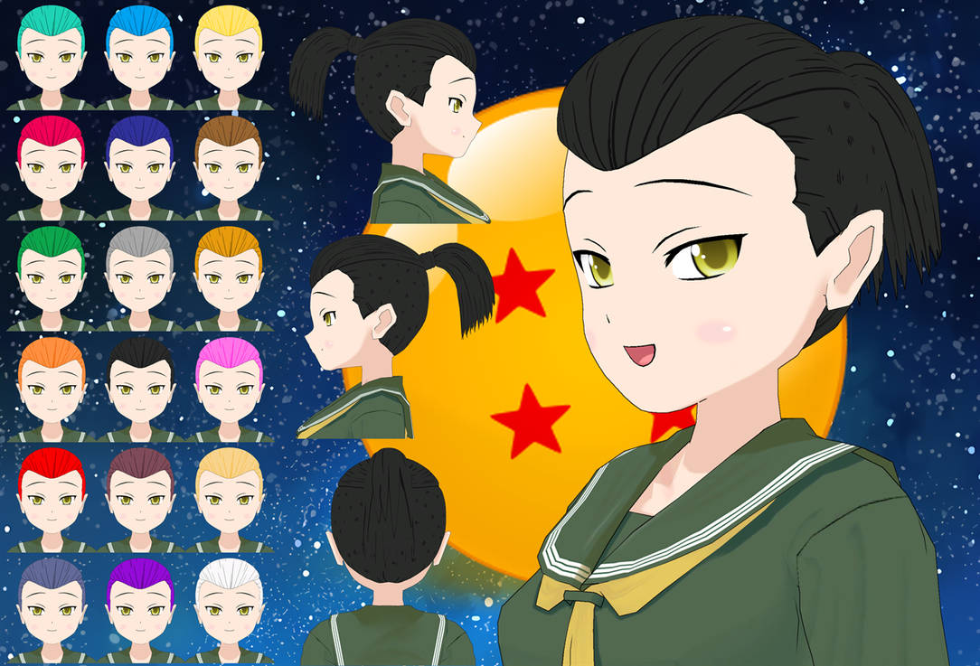 Fuu Hair pack by Daiger1975 on DeviantArt