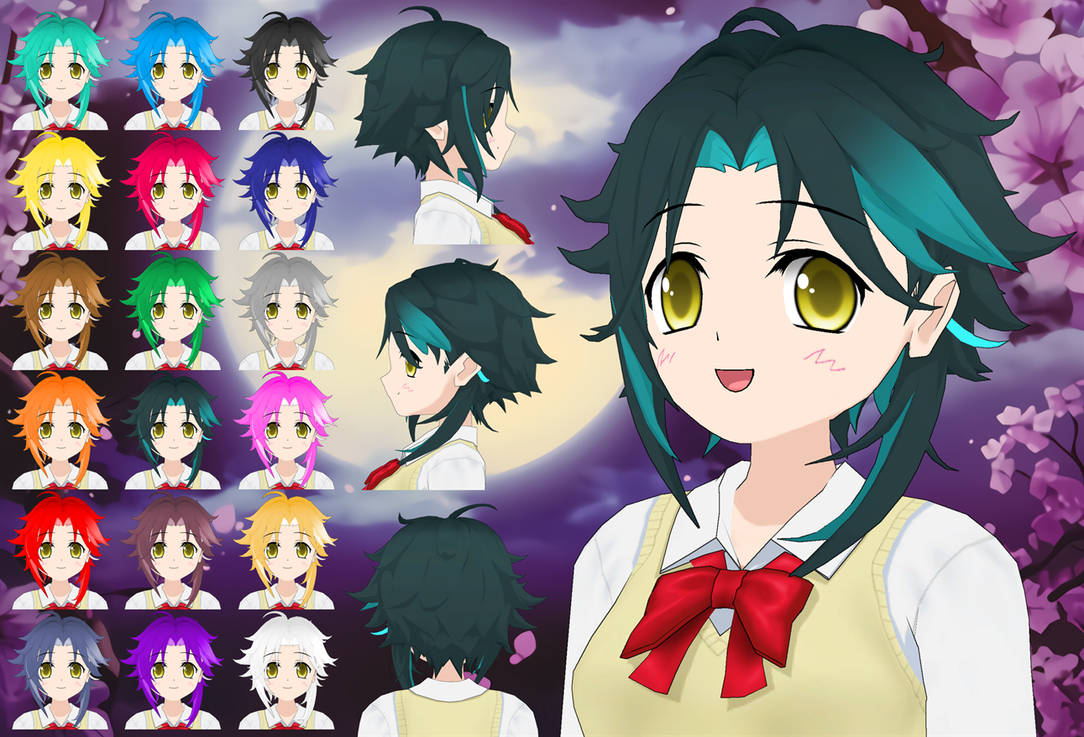 Xiao Hair pack by Daiger1975 on DeviantArt