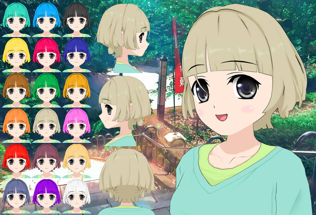 Sayu Hair pack by Daiger1975 on DeviantArt