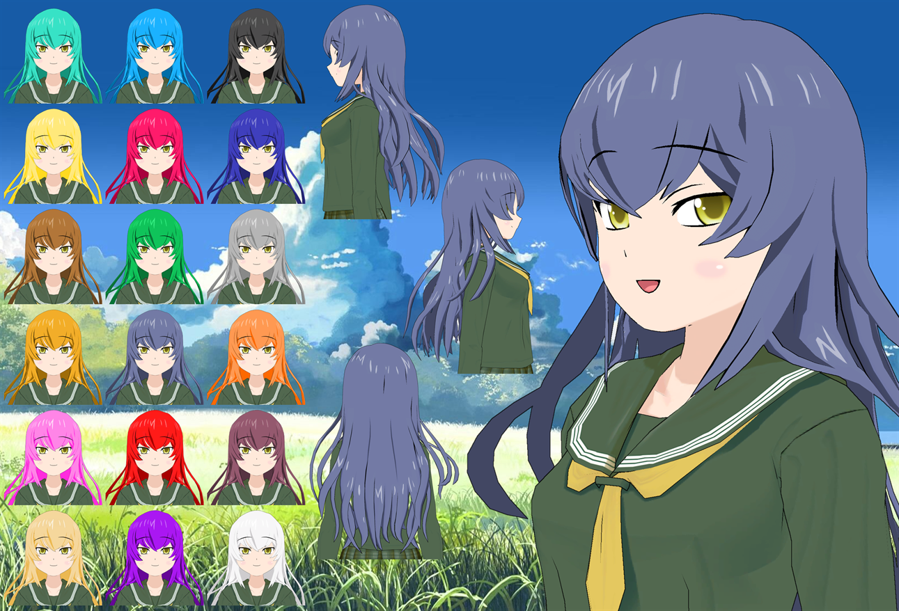 Banshee Hair pack by Daiger1975 on DeviantArt