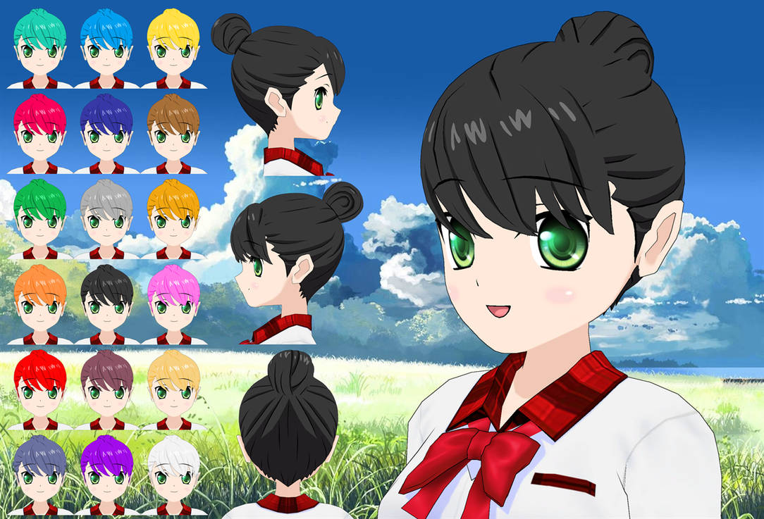 KOF Guide Hair pack by Daiger1975 on DeviantArt