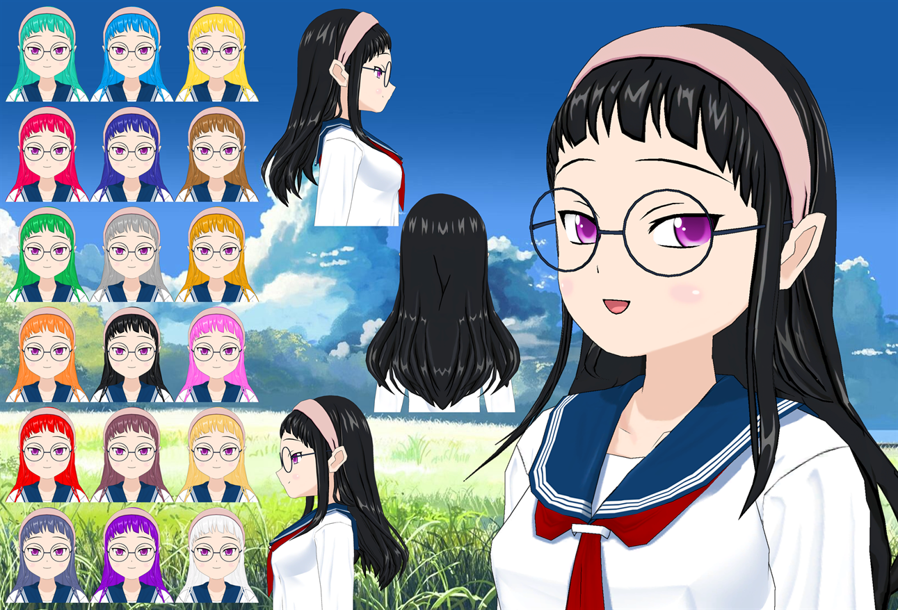 Guila Medium hair pack by Daiger1975 on DeviantArt