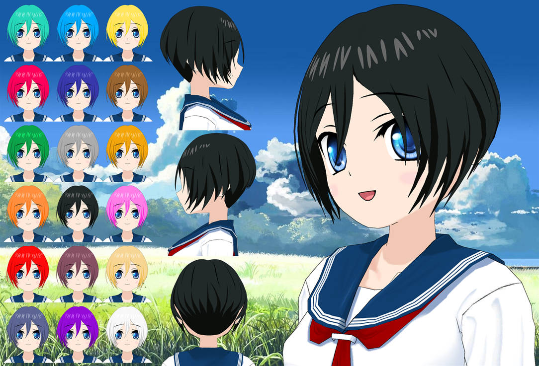 Mikasa Ackerman Undercut Hair pack by Daiger1975 on DeviantArt