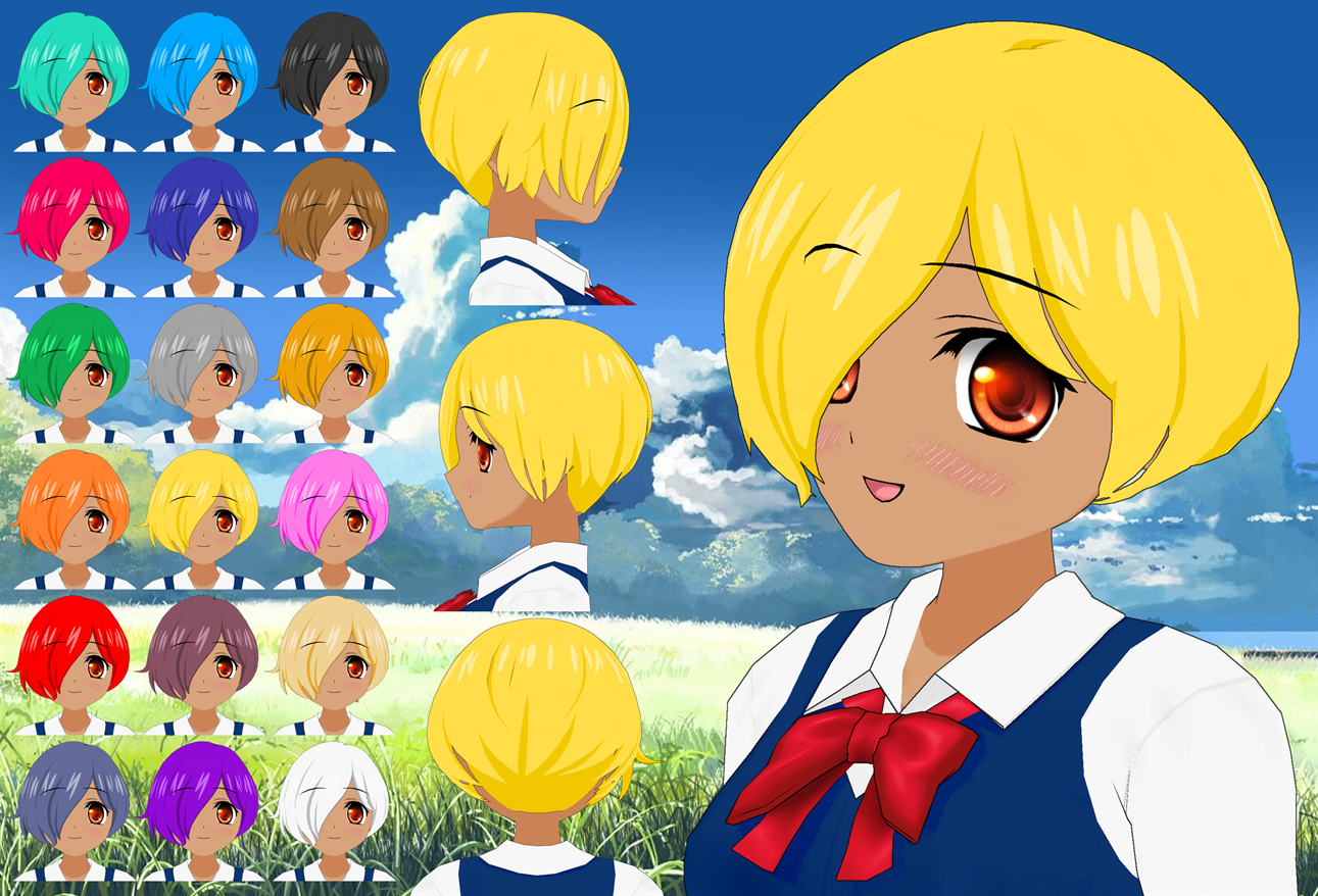 Incubus Undercut Hair pack by Daiger1975 on DeviantArt