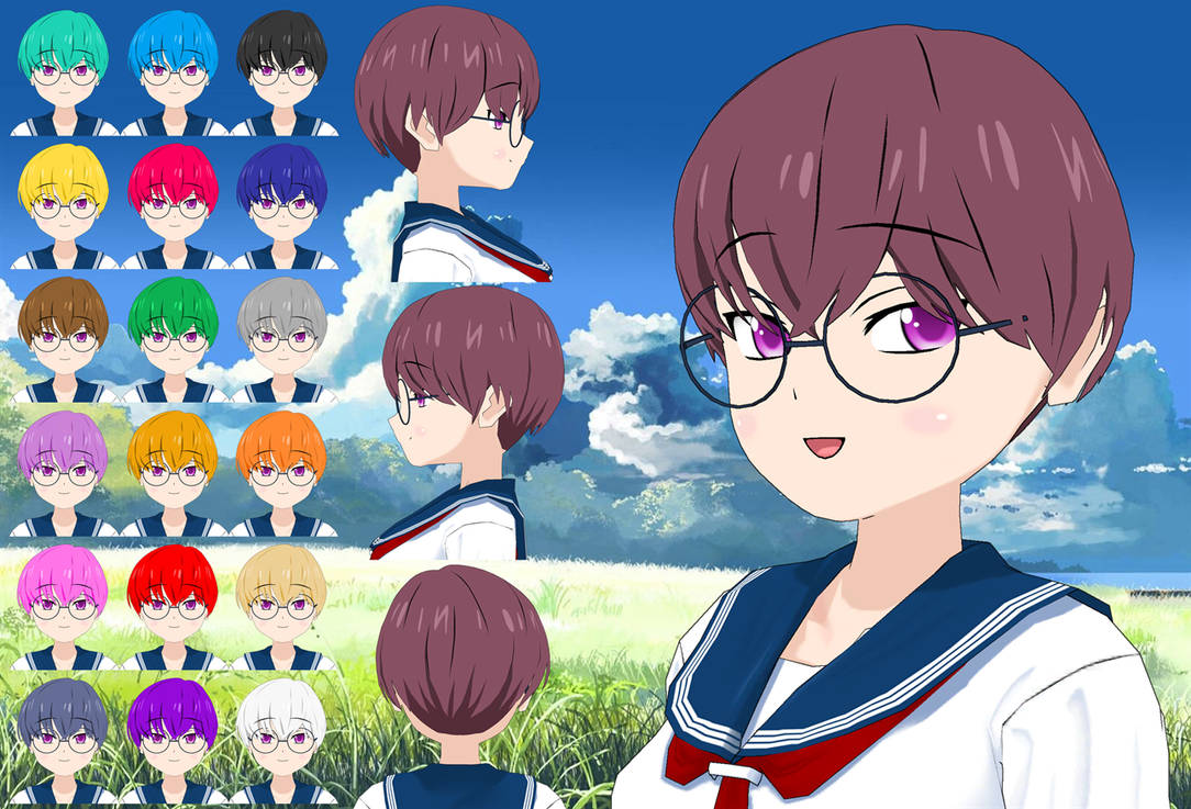 Alioni Short Down Hair pack by Daiger1975 on DeviantArt