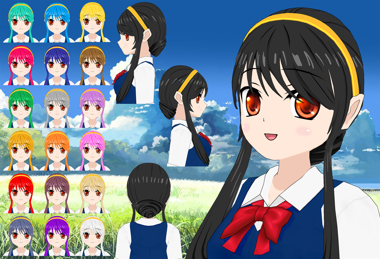 Yor Forger (Briar) Custom Hair pack by Daiger1975 on DeviantArt