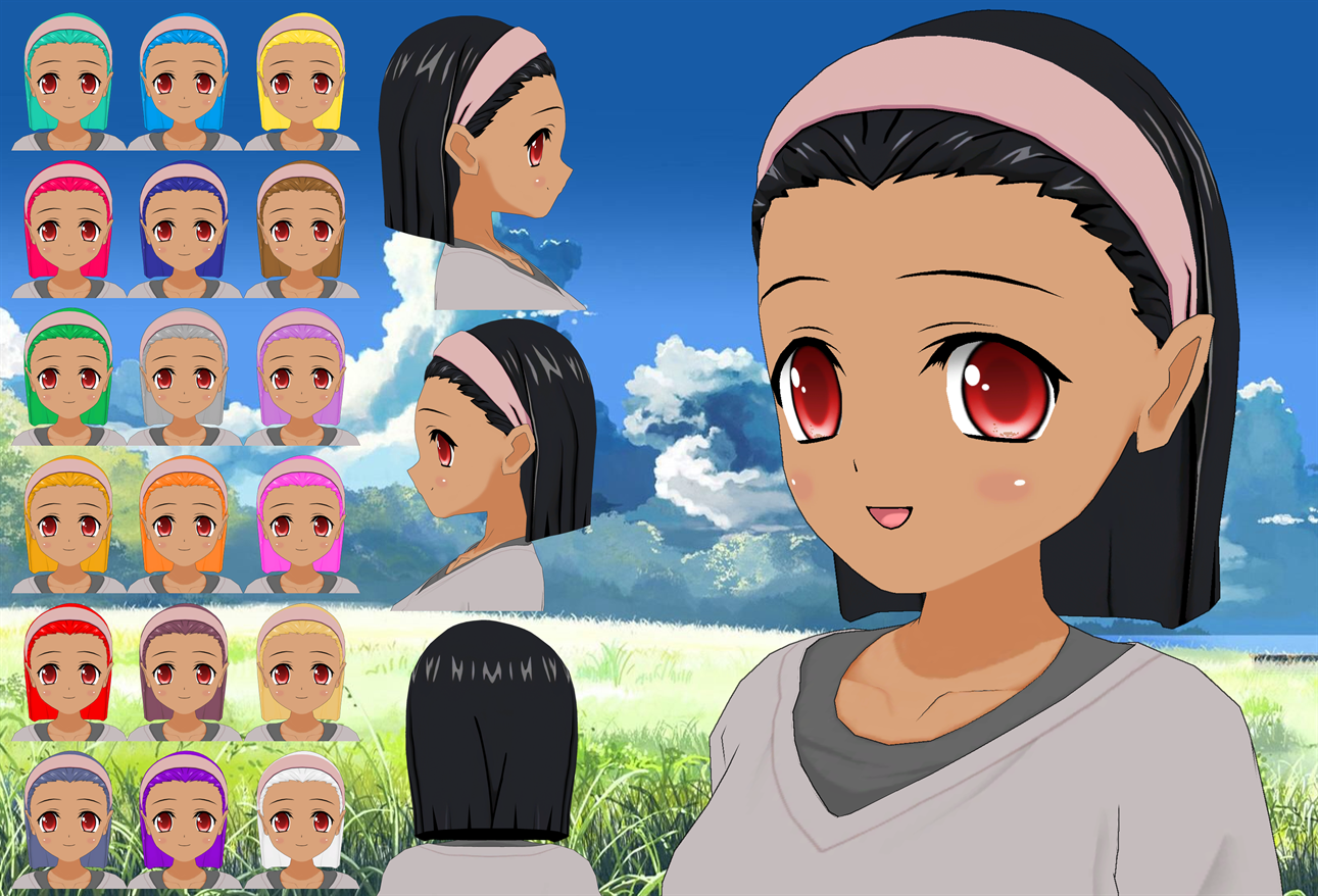Guila Slicked Back Bob Hair pack by Daiger1975 on DeviantArt