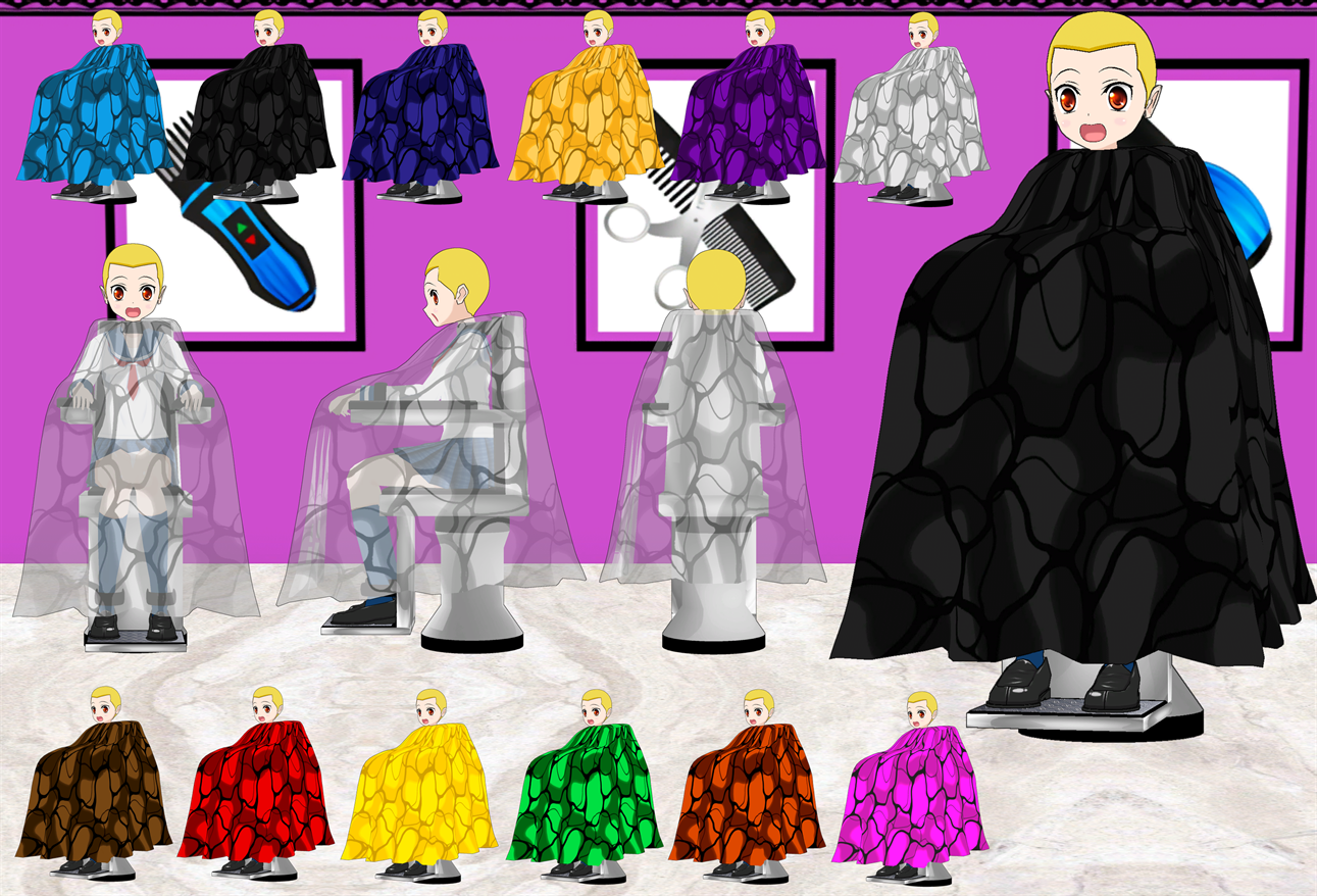 Evil Barber Cape pack by Daiger1975 on DeviantArt