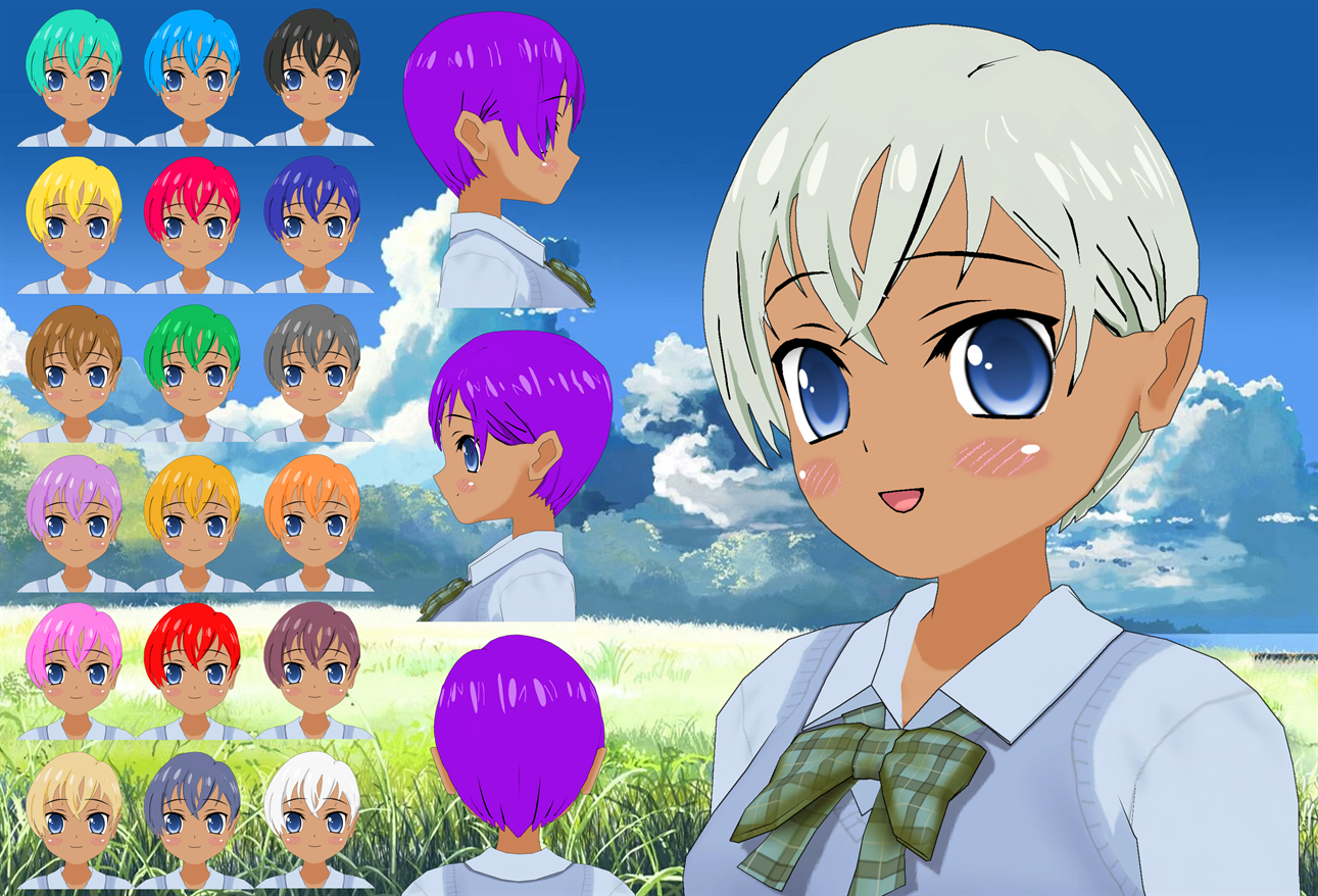 Elizabeth Lioness Pixie Hair pack by Daiger1975 on DeviantArt