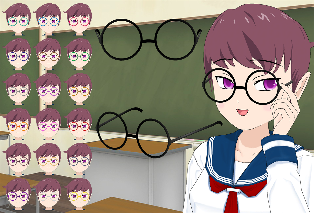 Round Glasses pack by Daiger1975 on DeviantArt